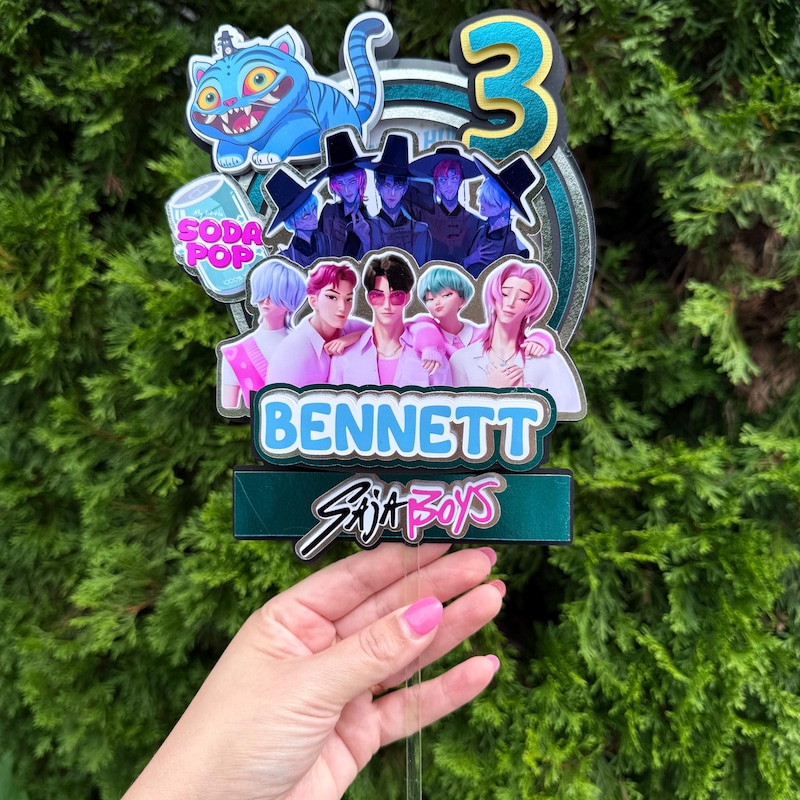 Kpop Demon Hunter Cat - Etsy