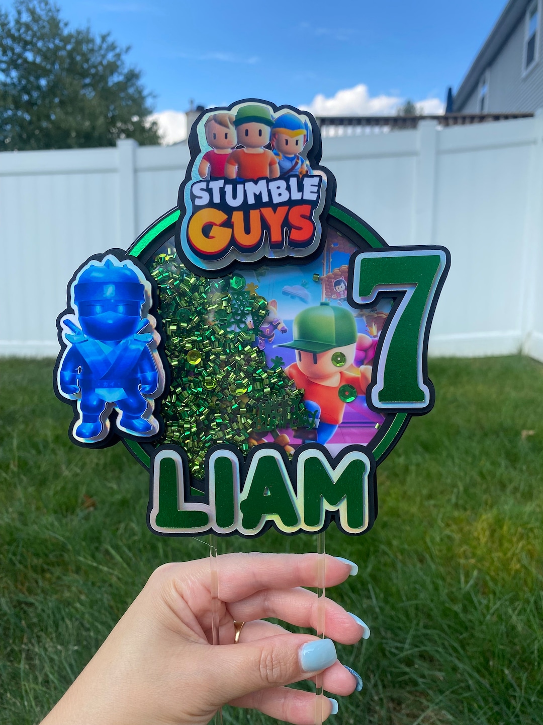 Stumble Guys Cake Topper|cake Toppers| Stumble Guys|birthday Topper|kid ...