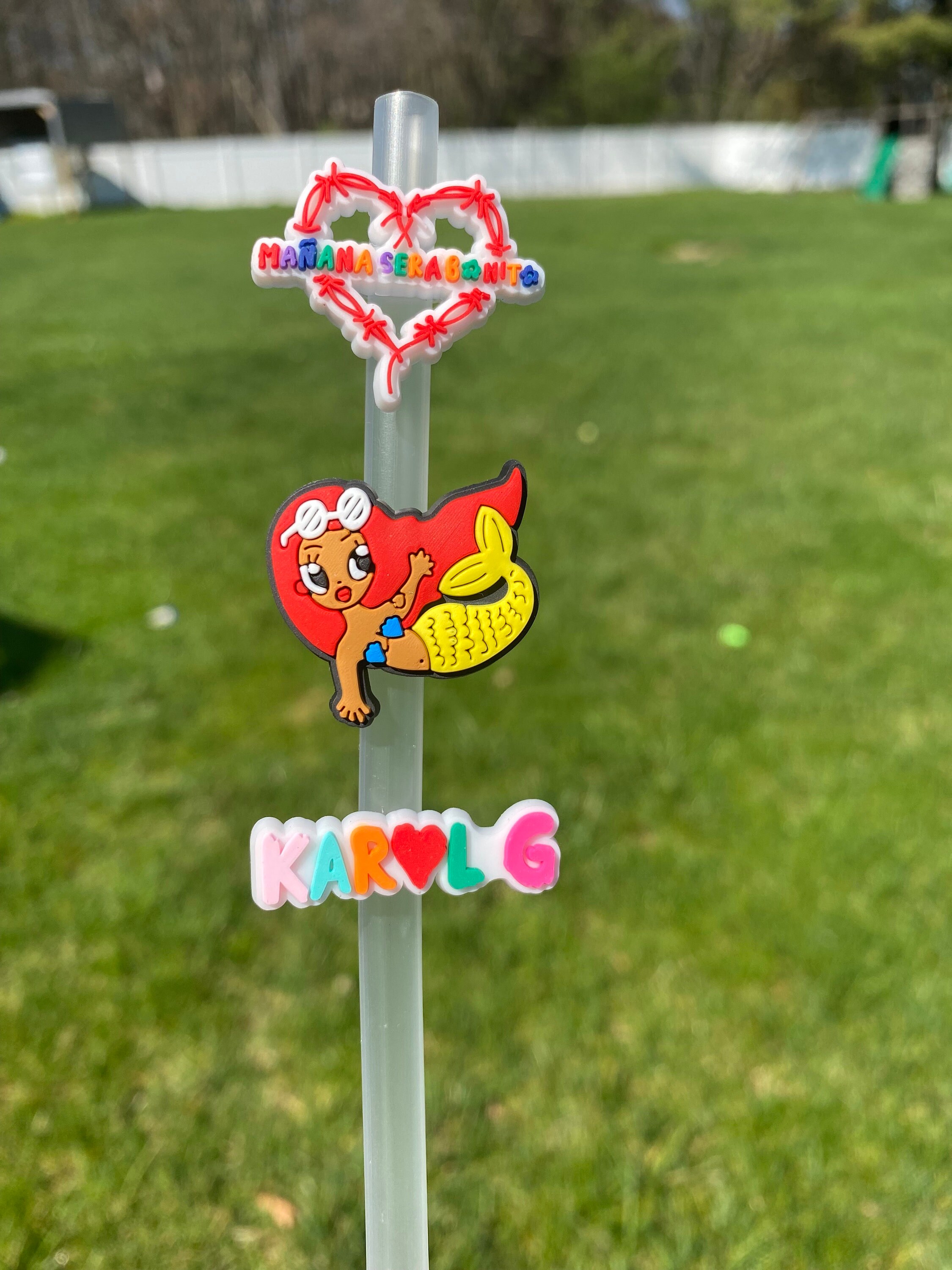 Straw Toppers Straw Charms - Etsy