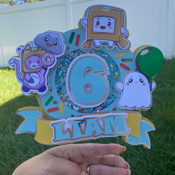 Lankybox Birthday Cake - Etsy