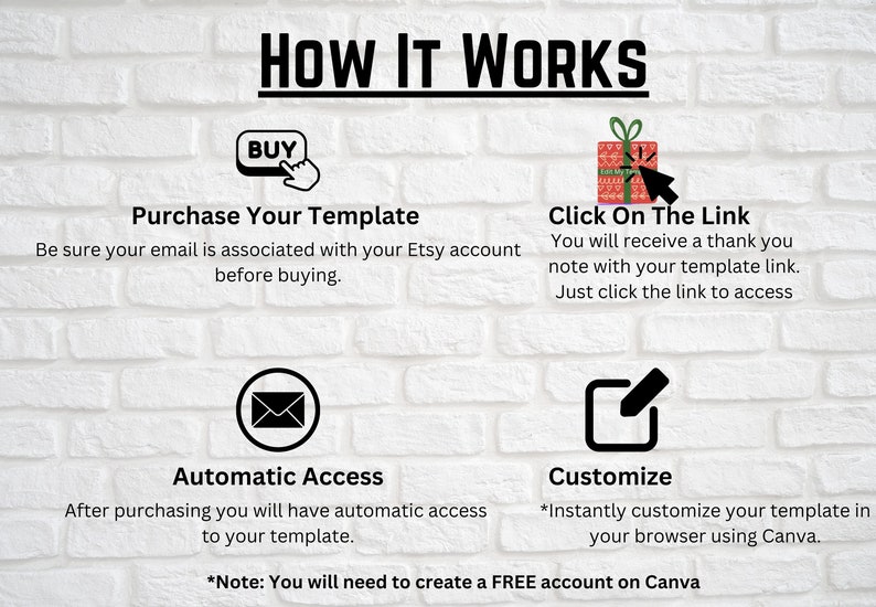 Christmas Wish List for Kids Editable Template, Customizable ...