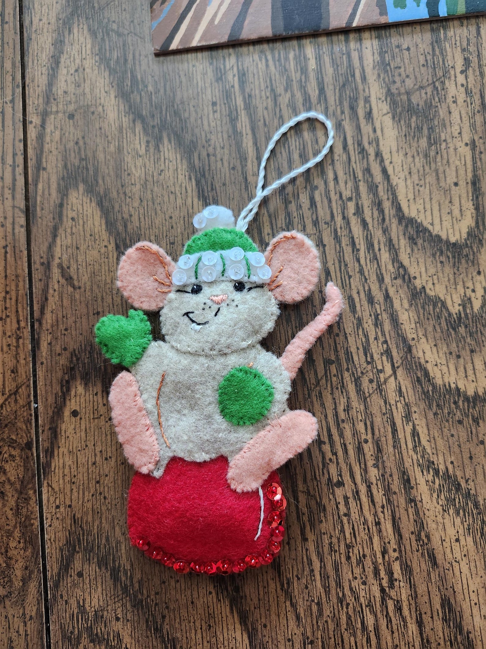 Merry Stockings Mouse Ornaments - Etsy