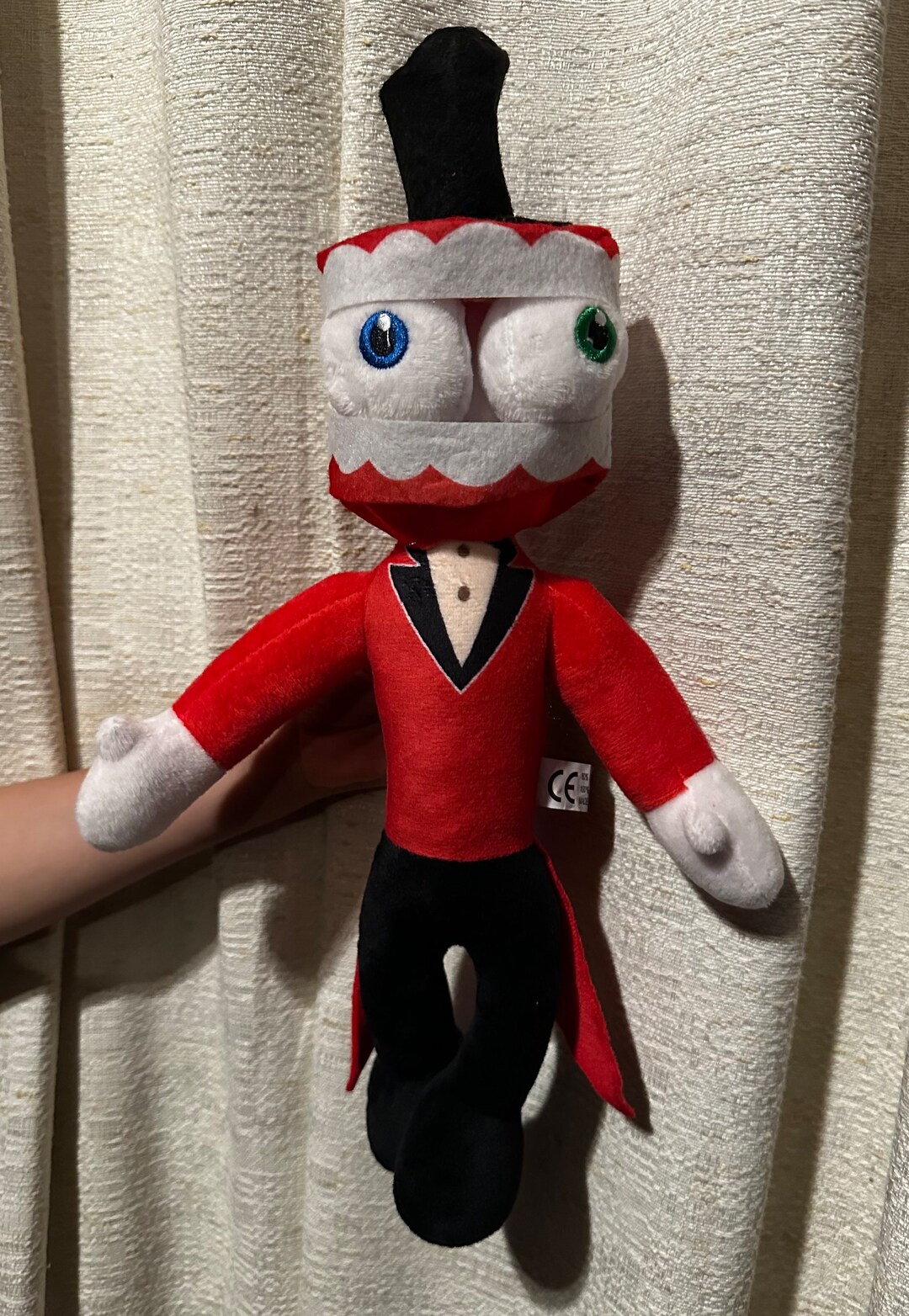 Amazing Digital Circus Caine Plushie 13.5 Inches - Etsy