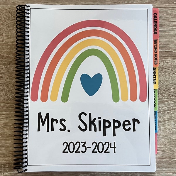 Printable 2023 2024 Teacher Planner Etsy Printable 2023 2024 Teacher Planner Etsy