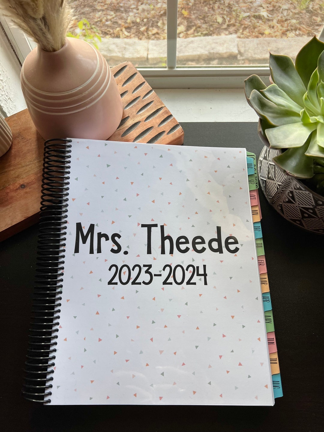 2025-2026 Custom Teacher Planner (fully Customizable!!) - Etsy