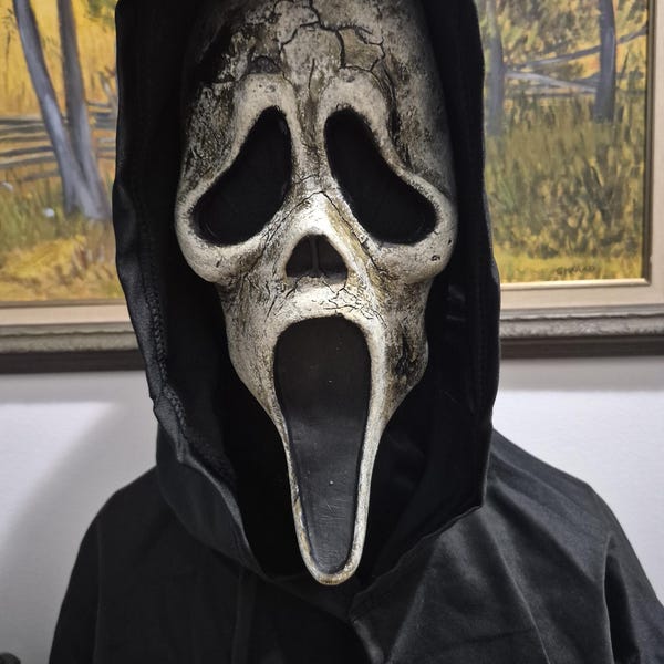 Ghostface Mask - Etsy