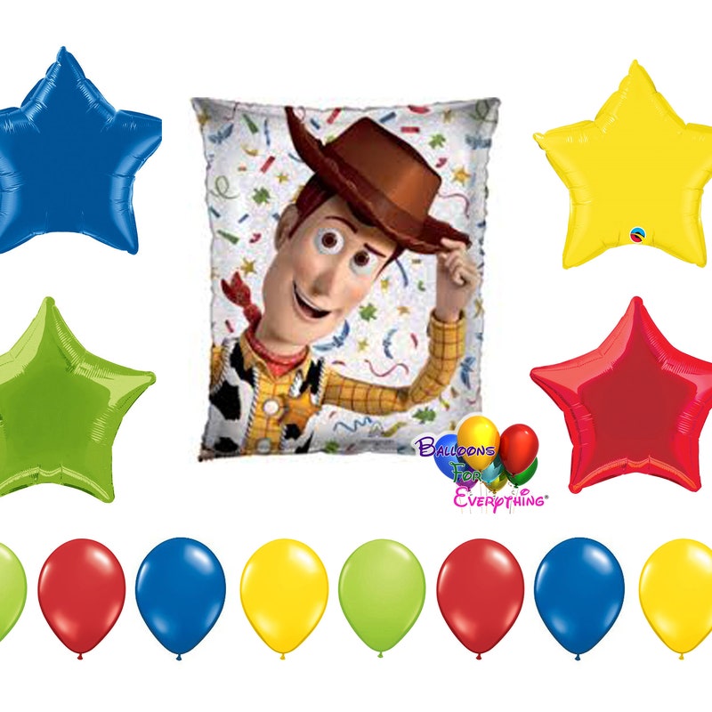 Toy Story Woody Balloon - Etsy