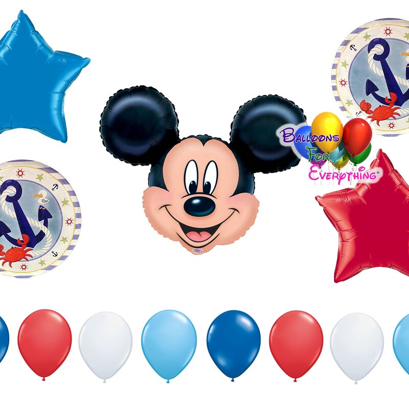 Nautical Mickey Mouse - Etsy