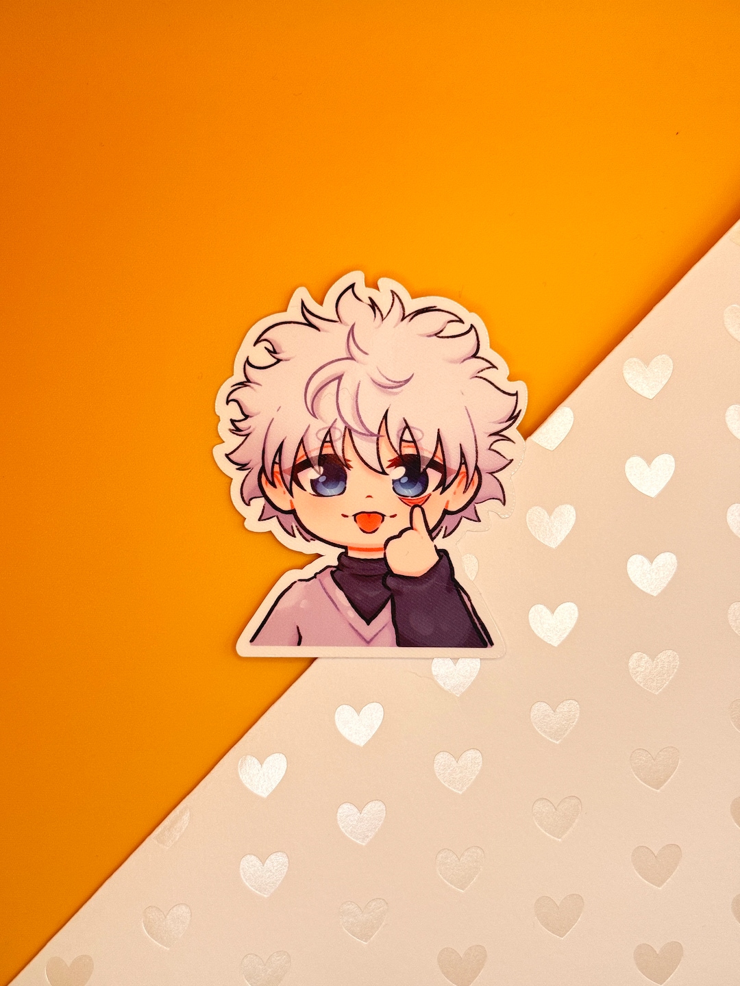 Cute Hunter Assassin Boy Sticker | Waterproof Sticker, Laptop Sticker ...