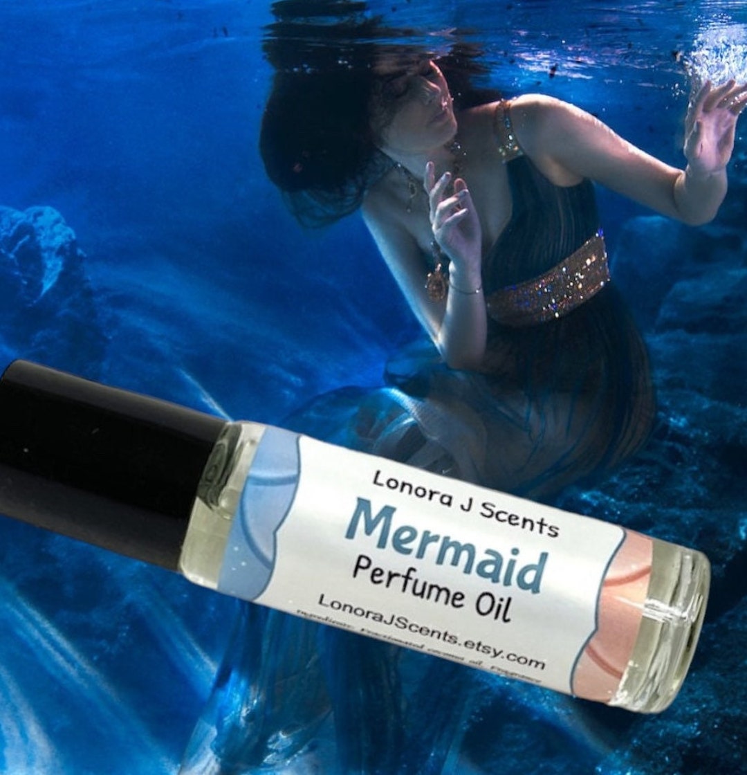 Mermaid Roll on Perfume Oil, Perfume Oil Roll On, Perfume Roll On, Roll ...