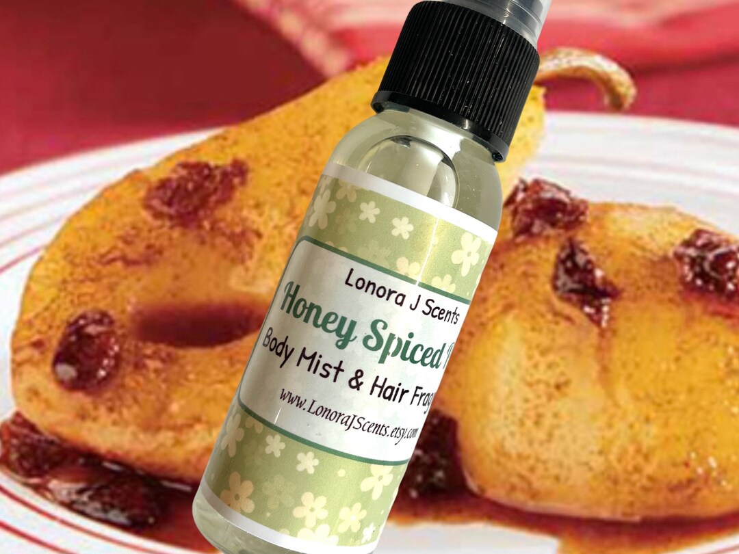 Honey Spiced Pear Body Mist, Warm Nutmeg & Cinnamon - Etsy