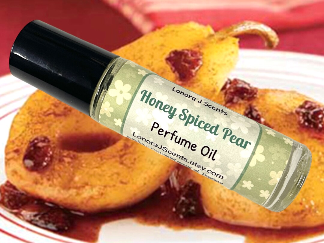 Honey Spiced Pear Roll on Perfume Oil, Vegan Coconut Oil Fragrance - Etsy