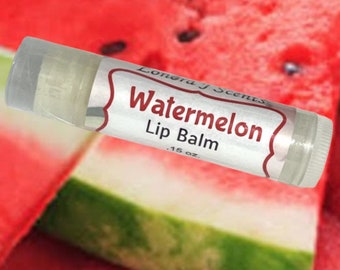 Wacky Watermelon Handmade Lip Balm Stick Fruit Flavor - Etsy