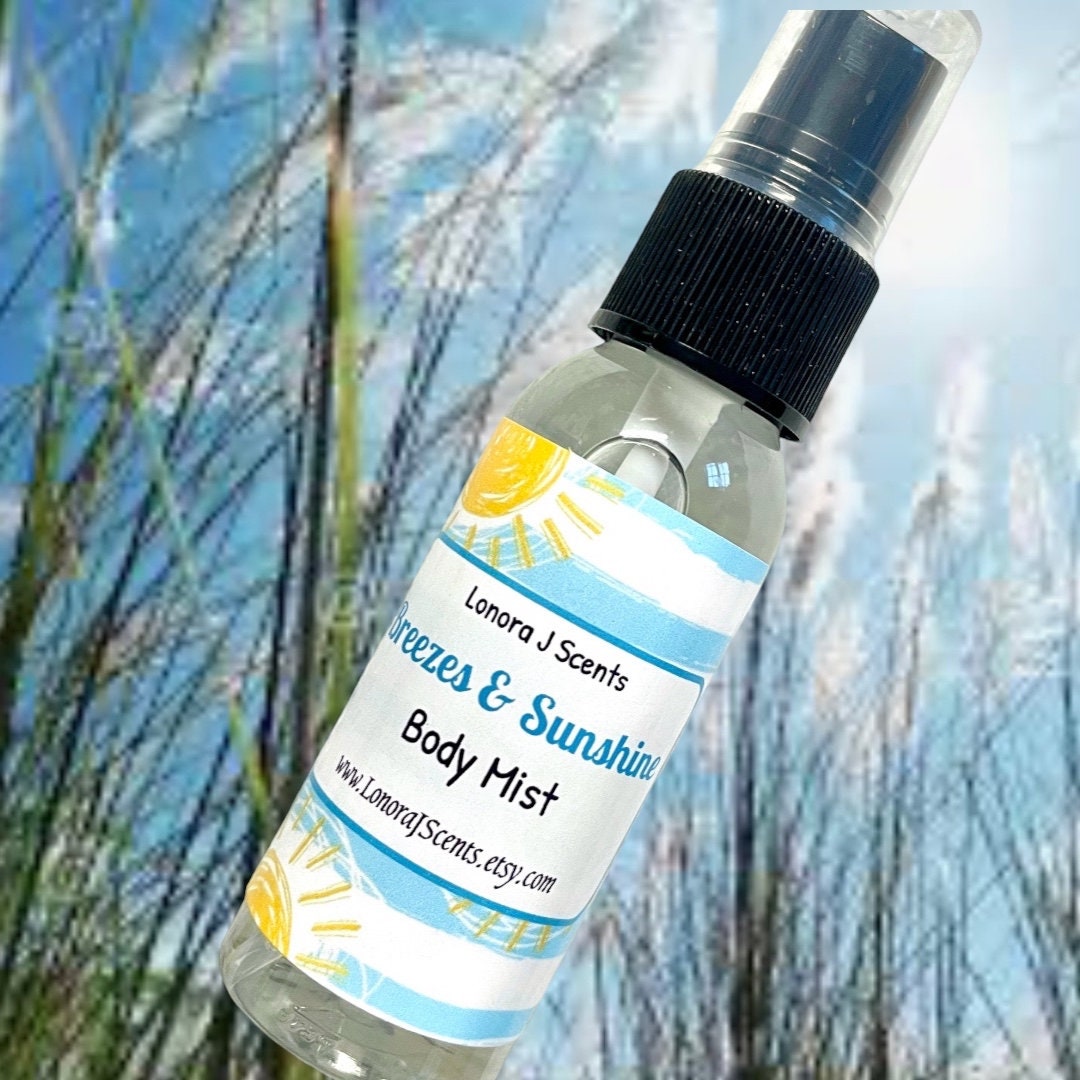 Breezes and Sunshine Body Mist Perfume Spray - Etsy