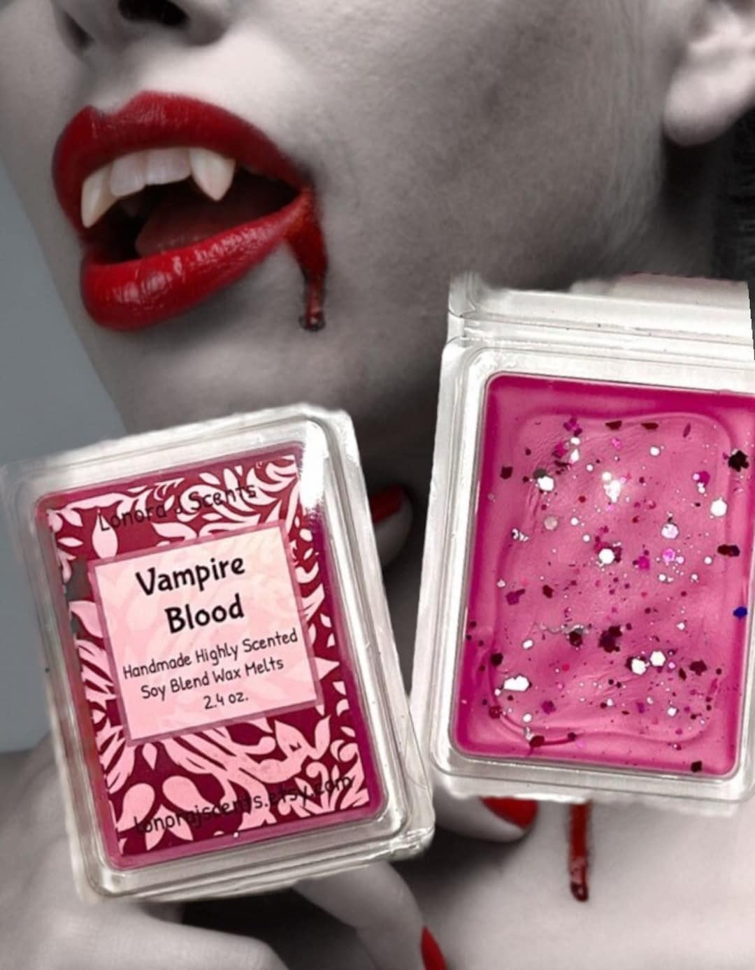 Vampire Blood Type Scented Wax Melts, Wax Tarts, Wax Melts for Warmers ...