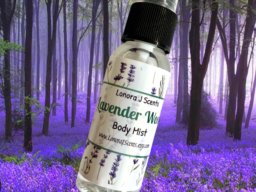 Lavender Woods Body Mist, Body Spray, Fragrance Mist, Lavender Body ...