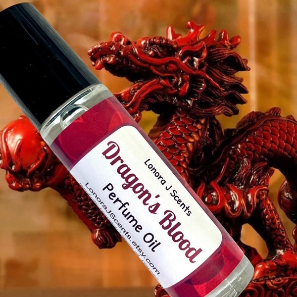 Dragon Blood Oil Perfume - Etsy