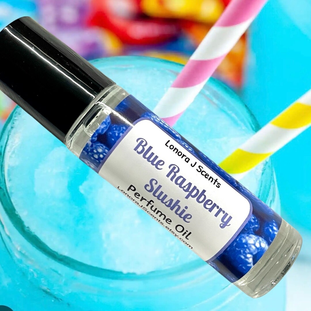 Blue Raspberry Slushie Perfume Oil Roll on Fragrance - Etsy