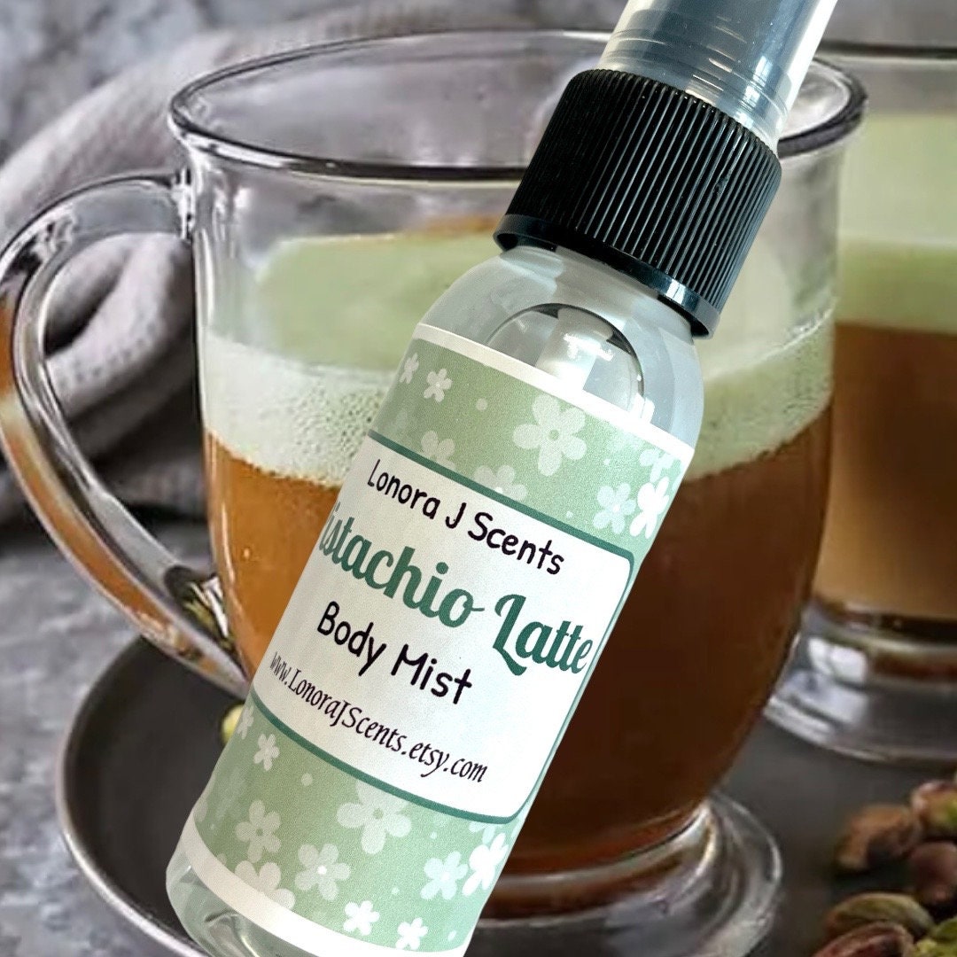 Pistachio Latte Body Spray, Body Mist, Fragrance Mist - Etsy
