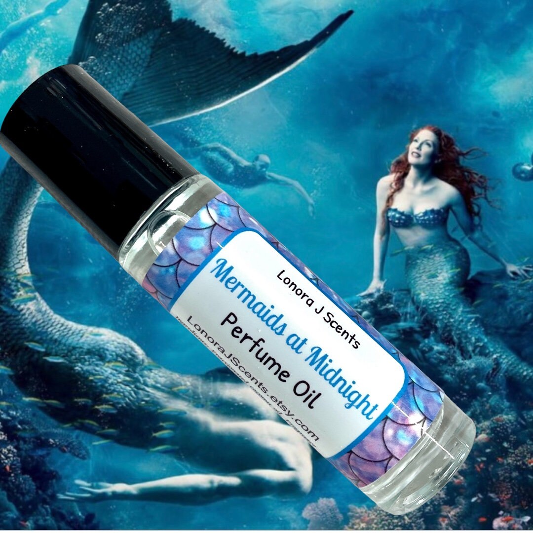 Mermaids at Midnight Roll on Perfume Oil, Perfume Oil Roll On, Perfume ...