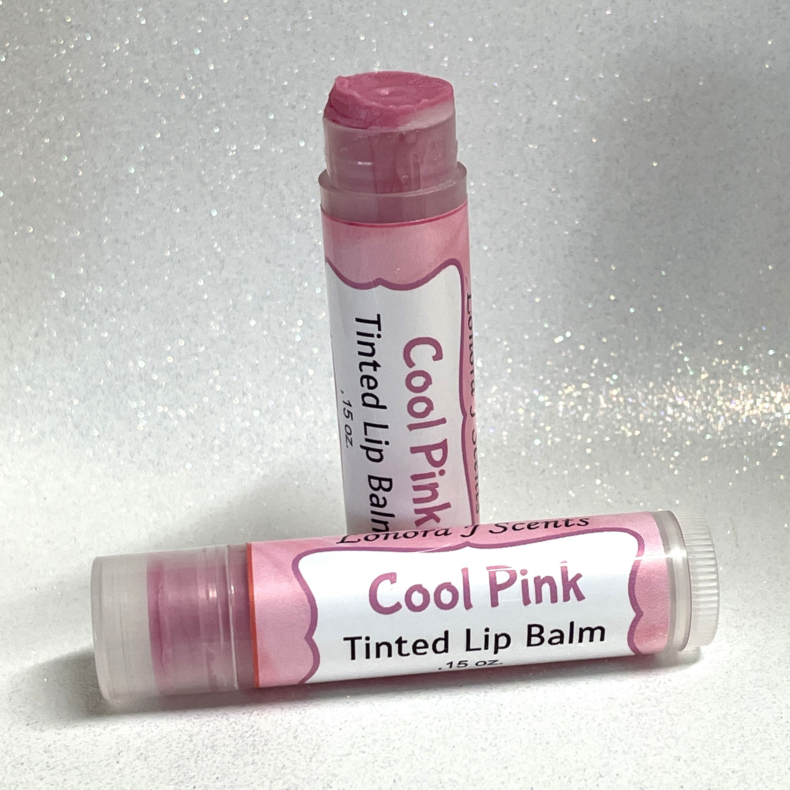 Cool Pink Tinted Lip Balm, Tinted Chapstick, Natural Lip Moisturizer ...