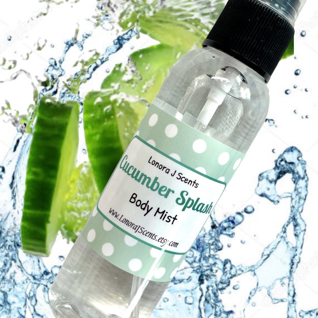 Cucumber Splash Body Spray, Body Mist, Fragrance Mist, Body Splash ...