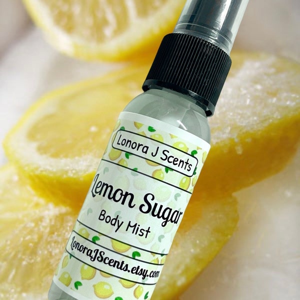 Lemon Body Spray - Etsy