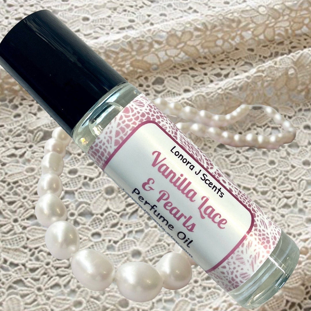 Vanilla Lace & Pearls Perfume Oil Roll On, Vegan Coconut Oil Blend - Etsy