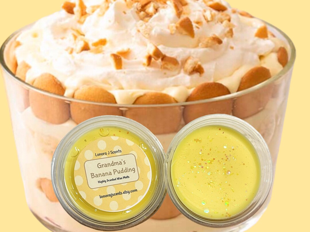 Grandmas Banana Pudding Shot Cup Wax Melts, Wax Tarts, Wax Melts for ...