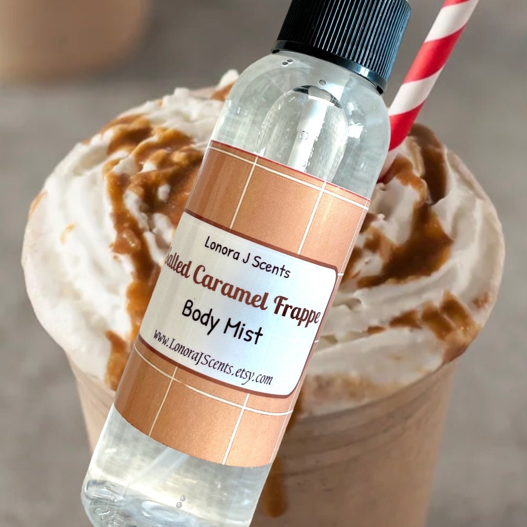 Salted Caramel Frappe Body Spray, Body Mist, Fragrance Mist, Body ...
