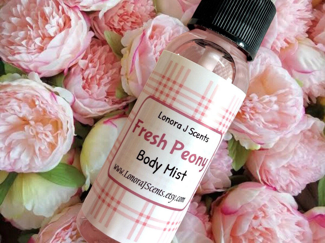 Fresh Peony Body Mist, Body Spray, Fragrance Mist, Floral Fragrance - Etsy