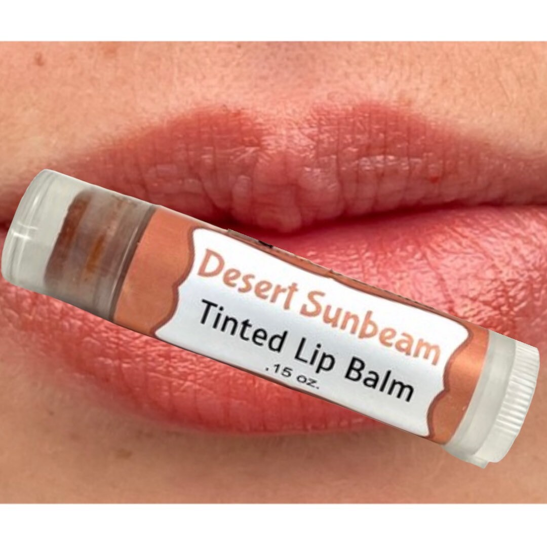 Desert Sunbeam Tinted Lip Balm, Tinted Chapstick, Natural Lip ...