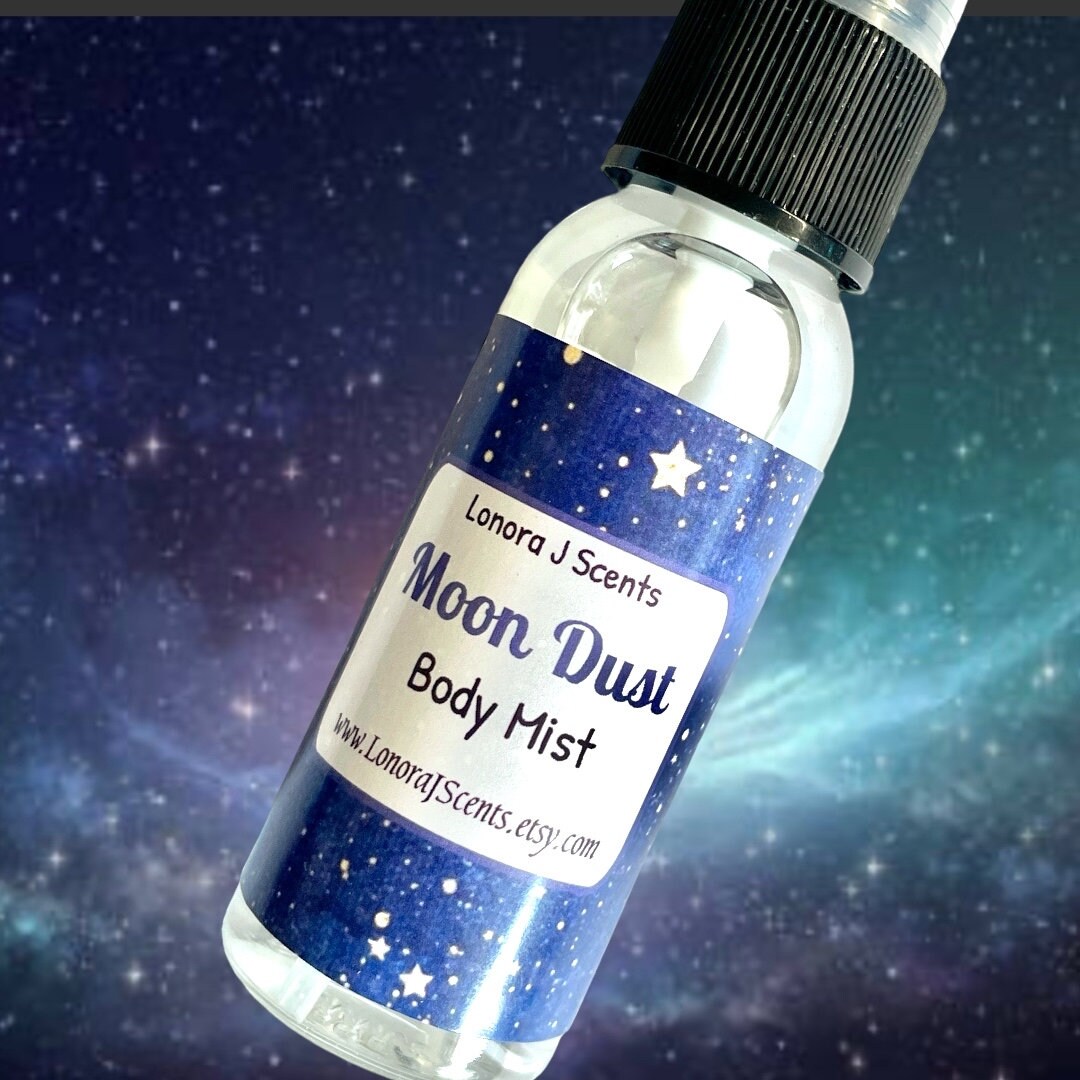 Moon Dust Body Mist, Body Spray, Fragrance Mist - Etsy