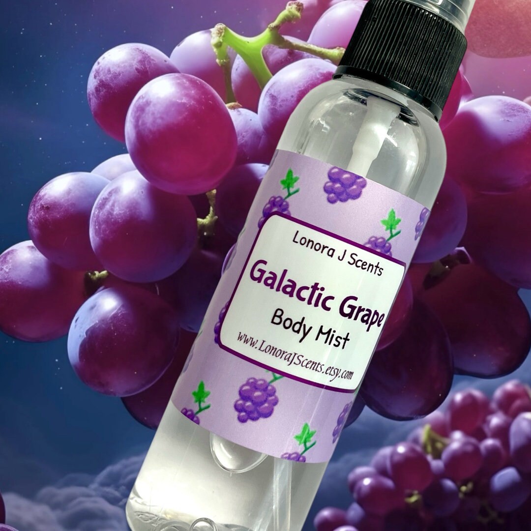 Galactic Grape Body Spray, Body Mist, Fragrance Mist, Body Splash ...