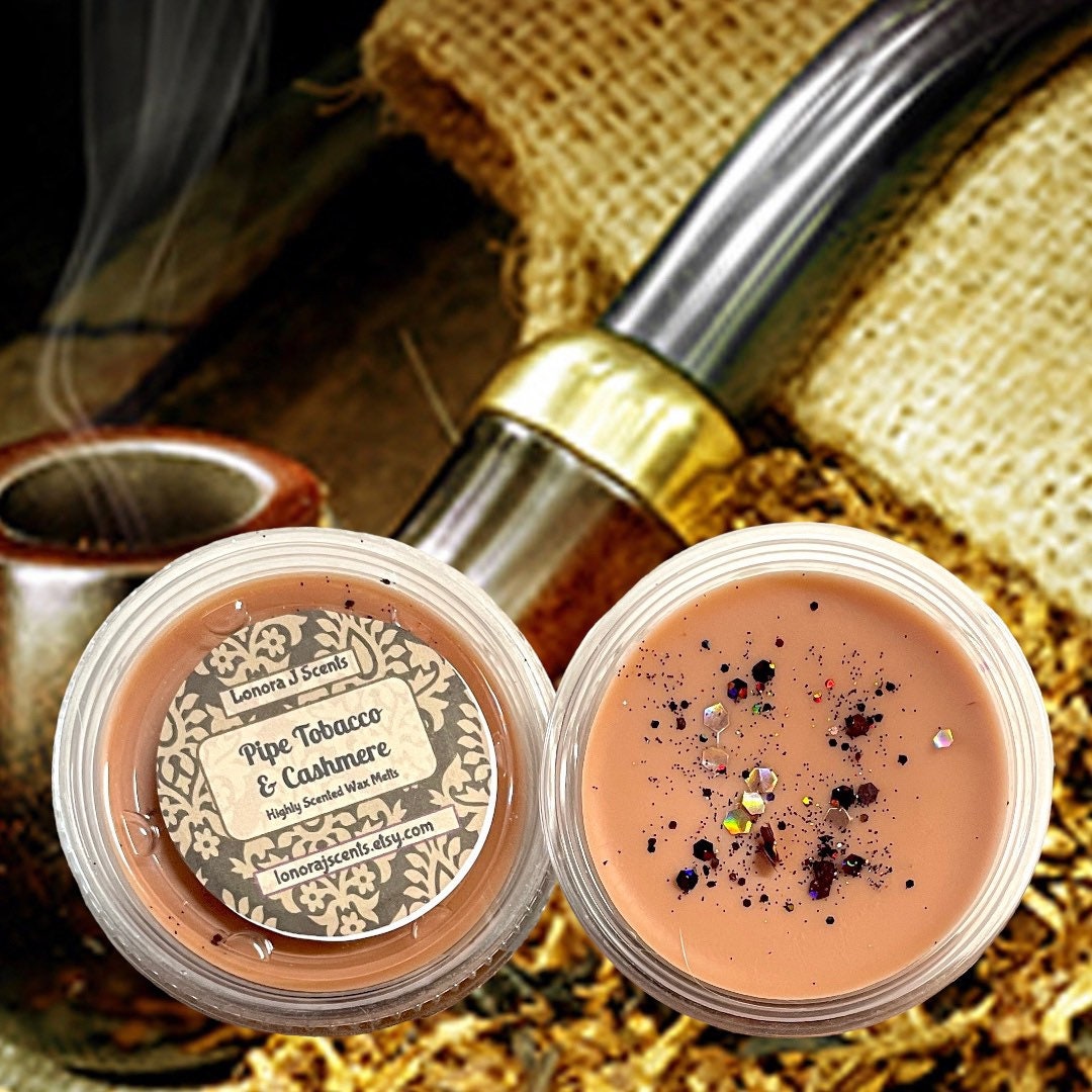 Pipe Tobacco and Cashmere Shot Cup Wax Melts, Wax Tarts, Wax Melts for ...