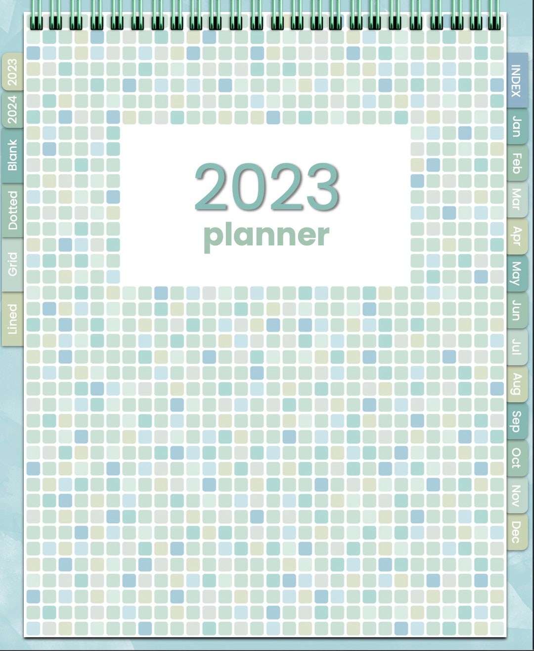 Mosaic Digital Planner 2023 - Etsy