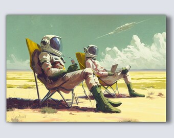 Aliens on Vacation - Etsy