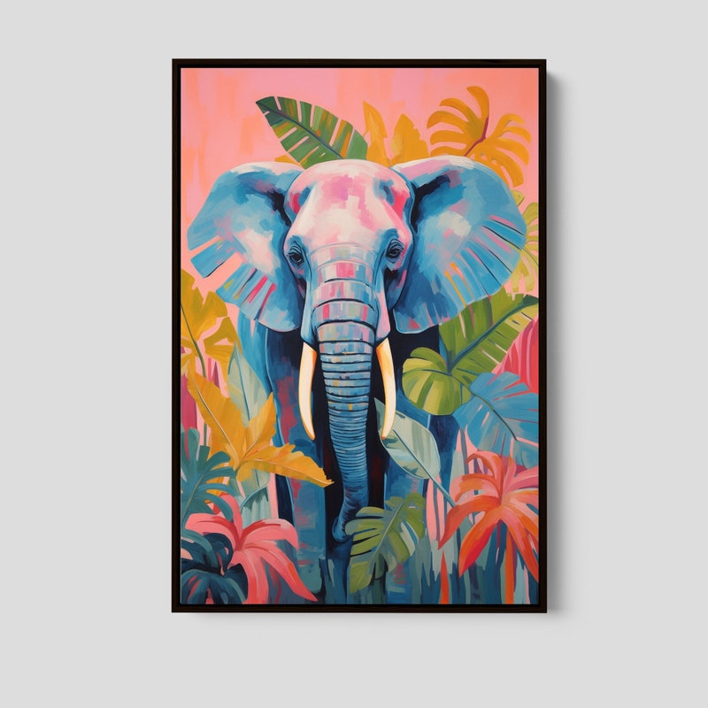 Elephant Print - Etsy