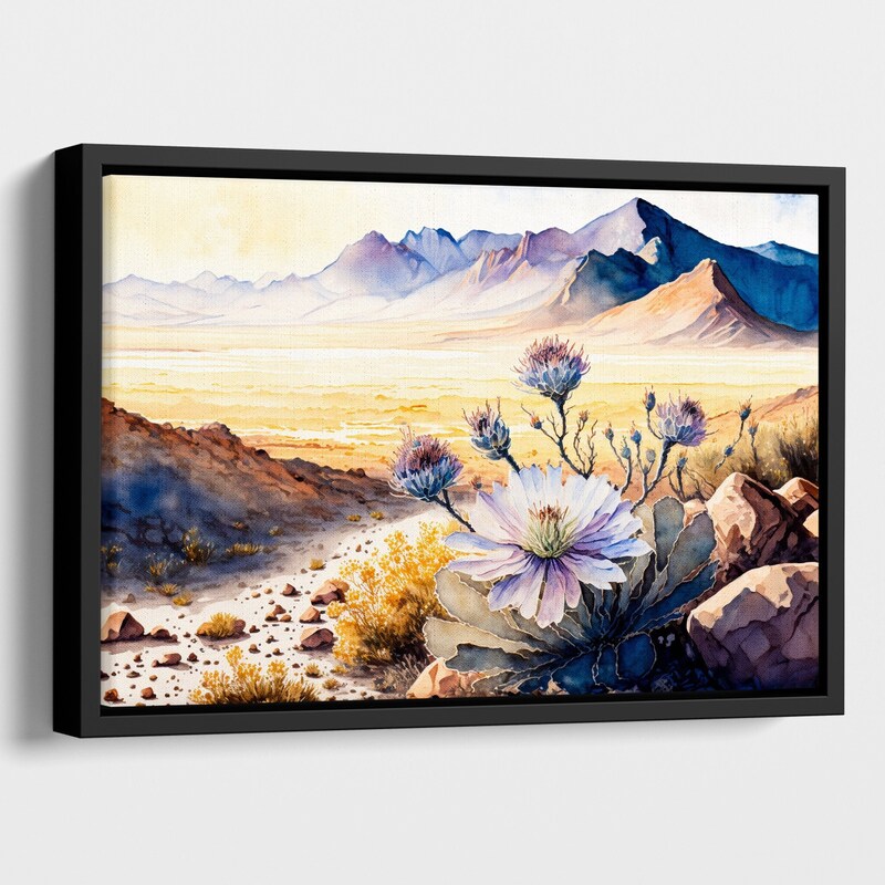 Framed Desert Wall Art - Etsy