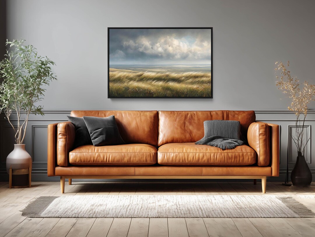 Prairie Wall Art: Country Wall Decor, Large Canvas Print | Oklahoma ...