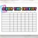 Earn Screen Time Sticker Chart, Good Behavior Checklist, Weekly Routine ...