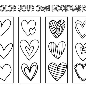 COLORING BOOKMARK SET, Birthday Party Favor, Rainbow & Sunshine ...