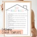 Editable House Rules Chart for Kids and Families, Household Rules Chart ...