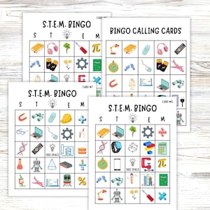 STEM Learning Activities Bundle for Kids Printable Math Game ...