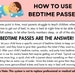 Bedtime Pass for Sleep Training Toddlers Printable Get Out of Bed ...