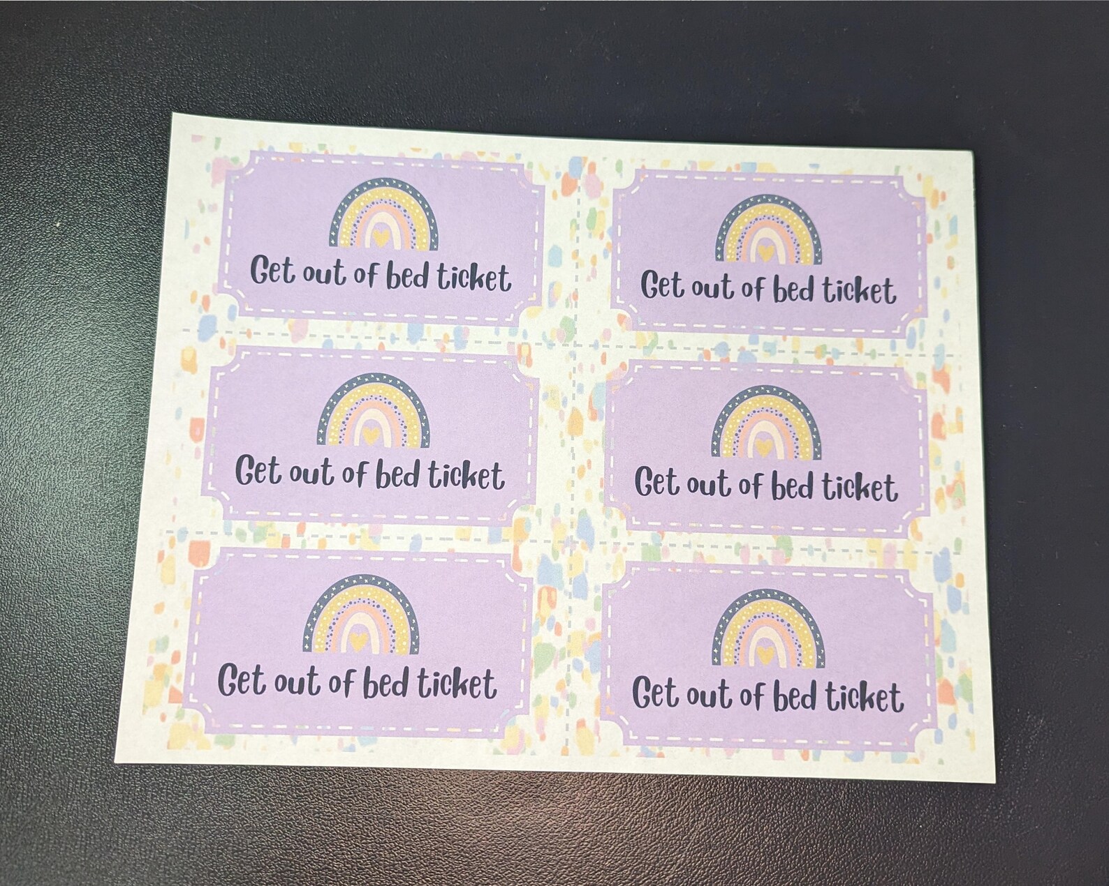 Bedtime Pass for Sleep Training Toddlers Printable Get Out of Bed ...