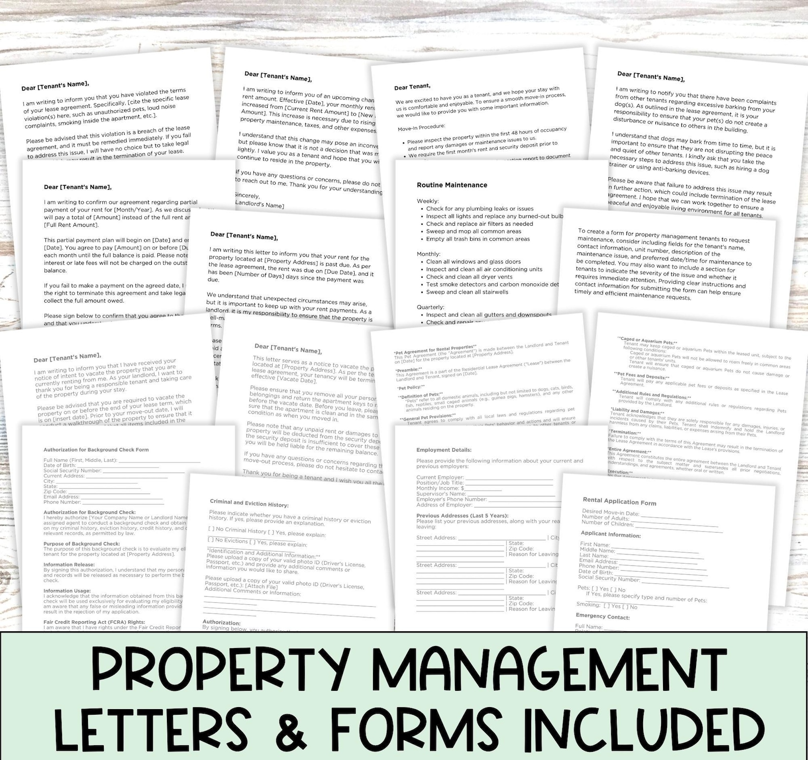 Tenant Welcome Packet, Editable Canva Template, Rental Welcome Letter ...