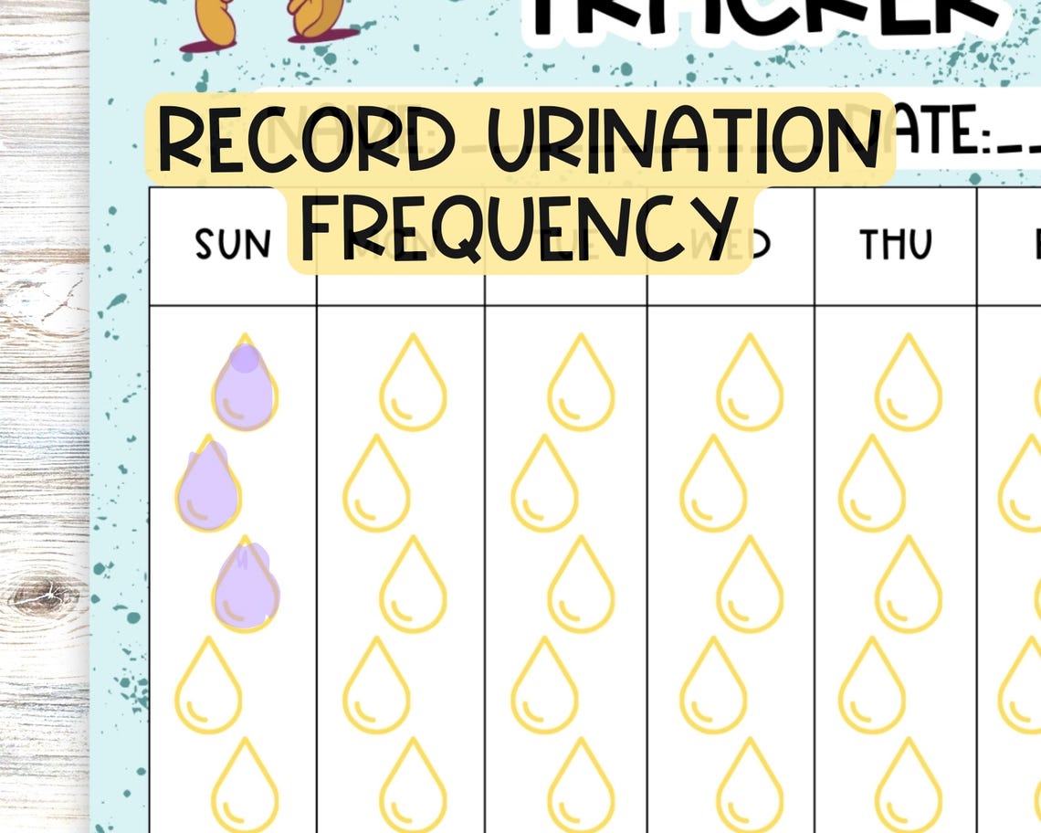 Output Tracker, Pee and Poop Chart for Kids, Sticker Potty Chart ...