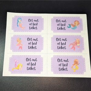 Bedtime Pass for Sleep Training Toddlers Printable Get Out of Bed ...