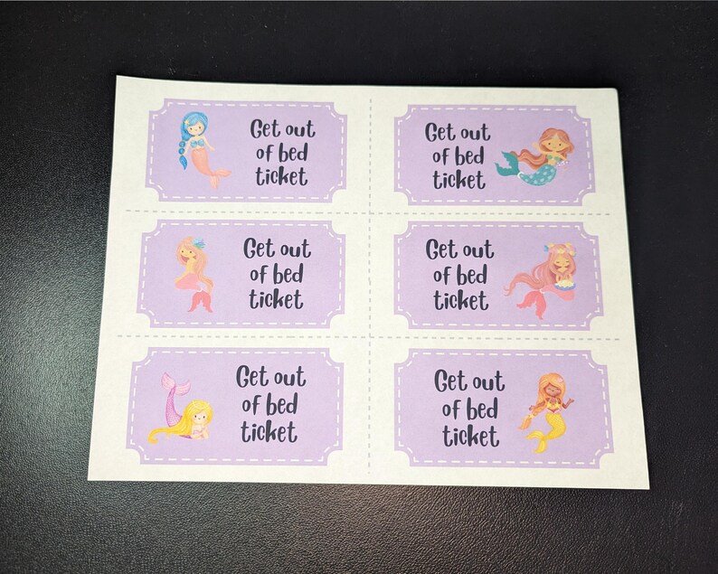 Bedtime Pass for Sleep Training Toddlers Printable Get Out of Bed ...